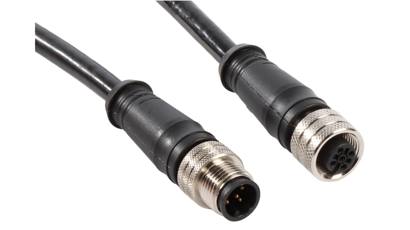 1200698040 | Brad from Molex Straight 5 way M12 to Straight M12 Sensor ...