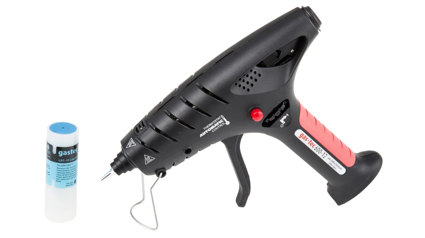 600-12-T195-BR1-RS | Power Adhesives 12mm Cordless Gas Glue Gun | RS