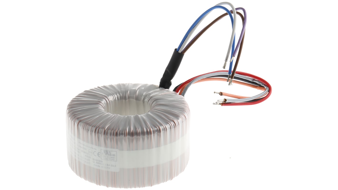 RKD 400/2x24 | Block 115 V ac, 230 V ac, 2 x 24V ac Toroidal ...