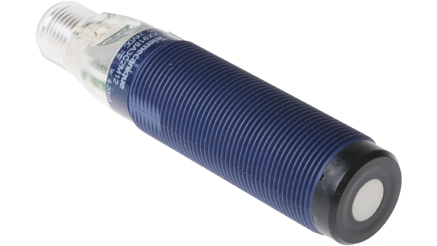 XX918A3C2M12 | Telemecanique Sensors Ultrasonic Barrel-Style Proximity ...