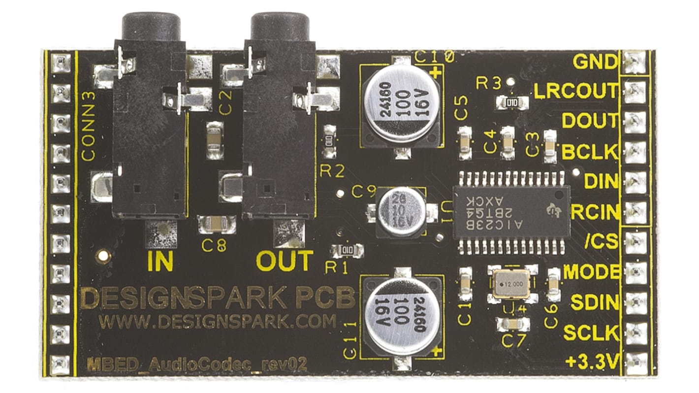 RS PRO mbed Synergy Audio CODEC Module | RS