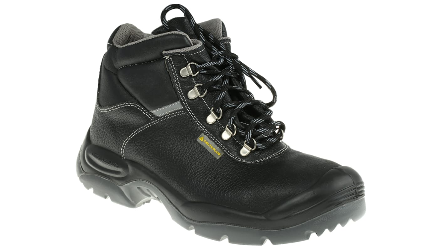 SAULTS3NO43 | Delta Plus X-Large Industry Black PUR Toe Capped Men's ...