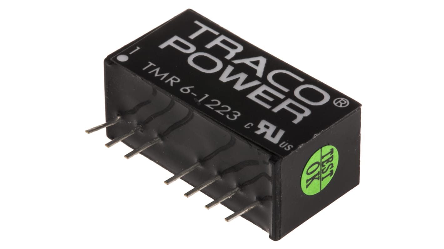 TRACOPOWER DC-DCコンバータ Vout：±15V dc 9 → 18 V dc, 6W, TMR 6-1223 | RS