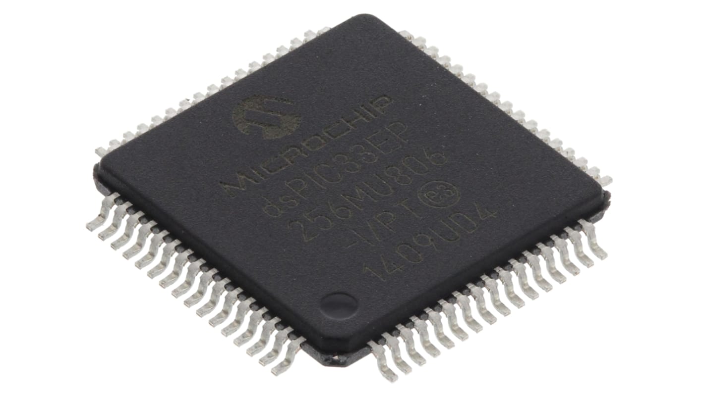 dsPIC33EP256MU806-I/PT | Microcontrollore Microchip, dsPIC, TQFP ...