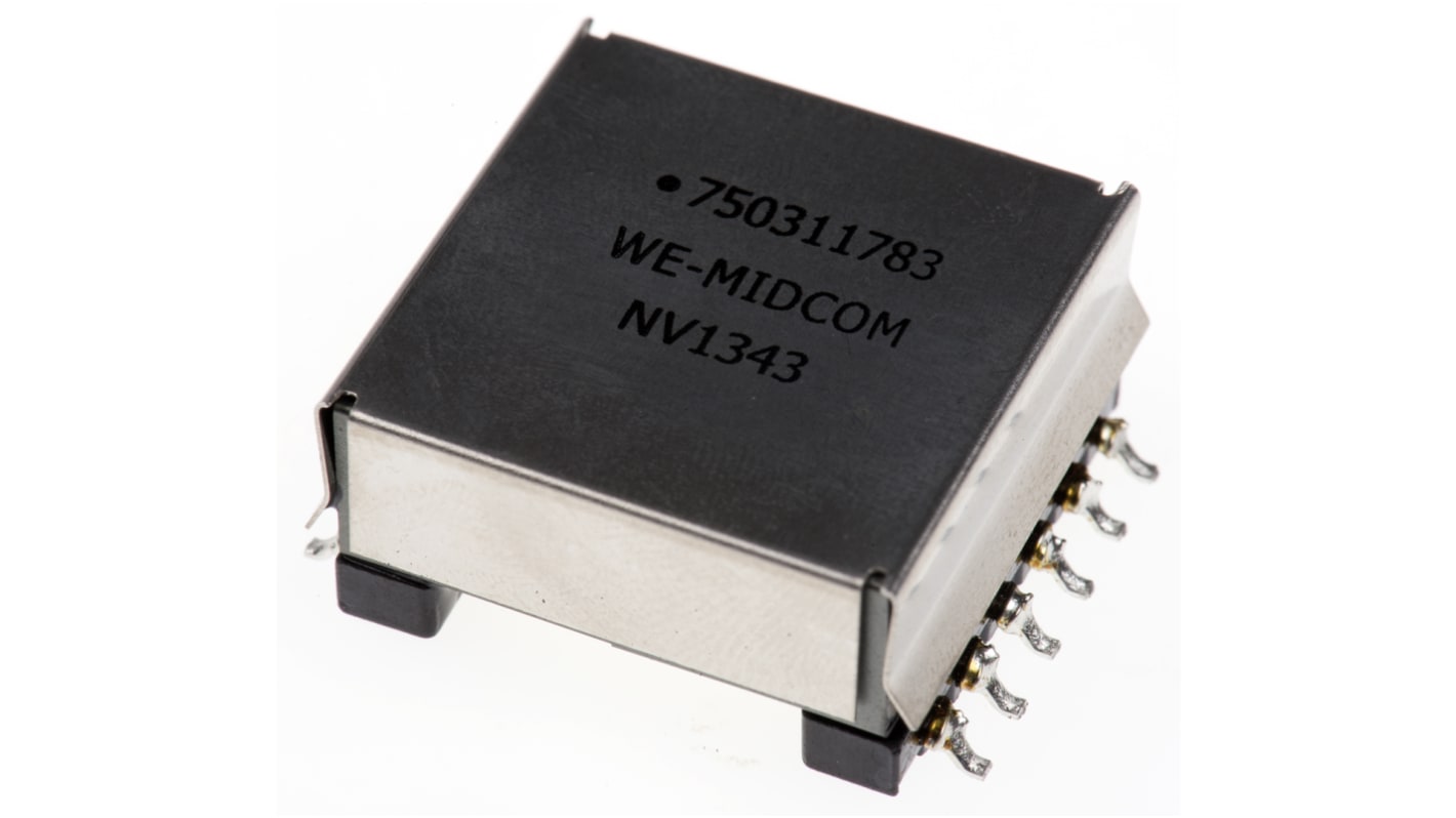 750311783 | Wurth Elektronik Surface Mount Pulse Transformer 1.5:1 ...