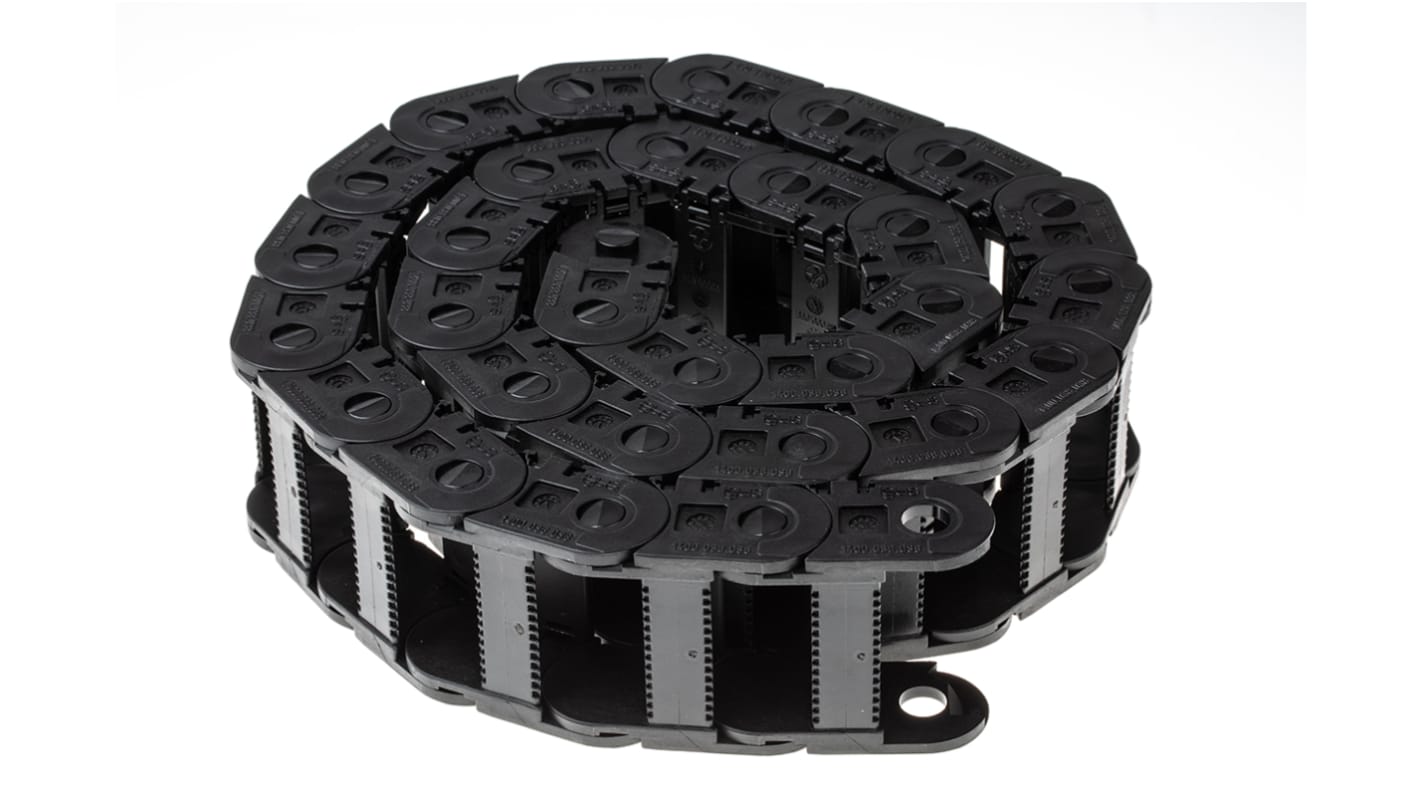 1400.038.038.0 | Igus 1400, e-chain Black Cable Chain - Flexible Slot ...