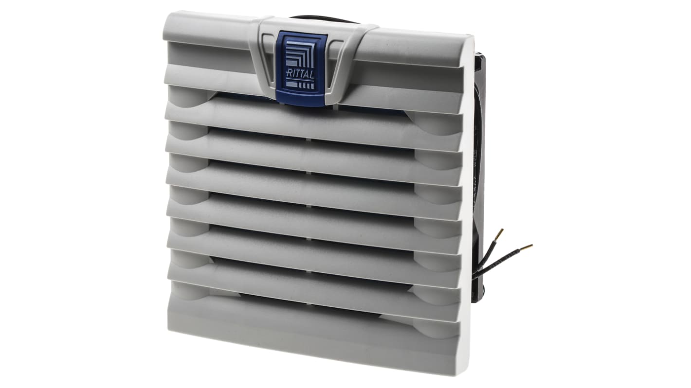 3237110 | Rittal Filter Fan, 115 V ac, AC Operation, 18m³/h Filtered ...