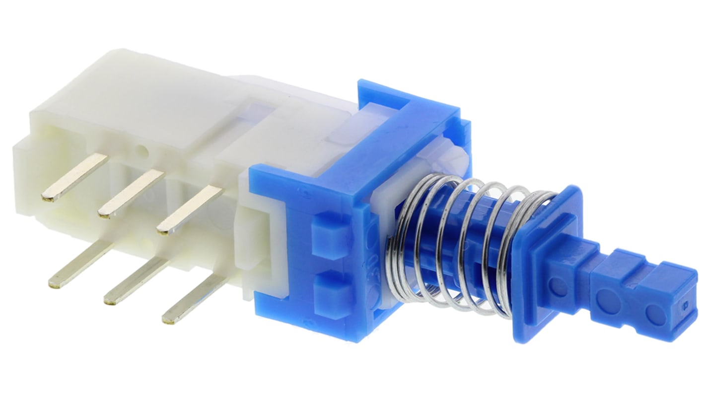 SPUN190900 | Alps Alpine Push Button Switch, Momentary, PCB, DPDT, 30V ...