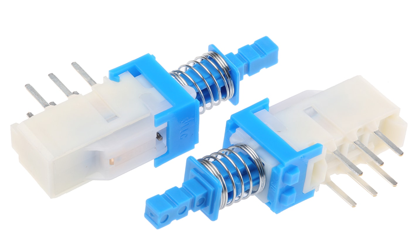 SPUN191400 | Alps Alpine Push Button Switch, Latching, PCB, DPDT, 30V ...