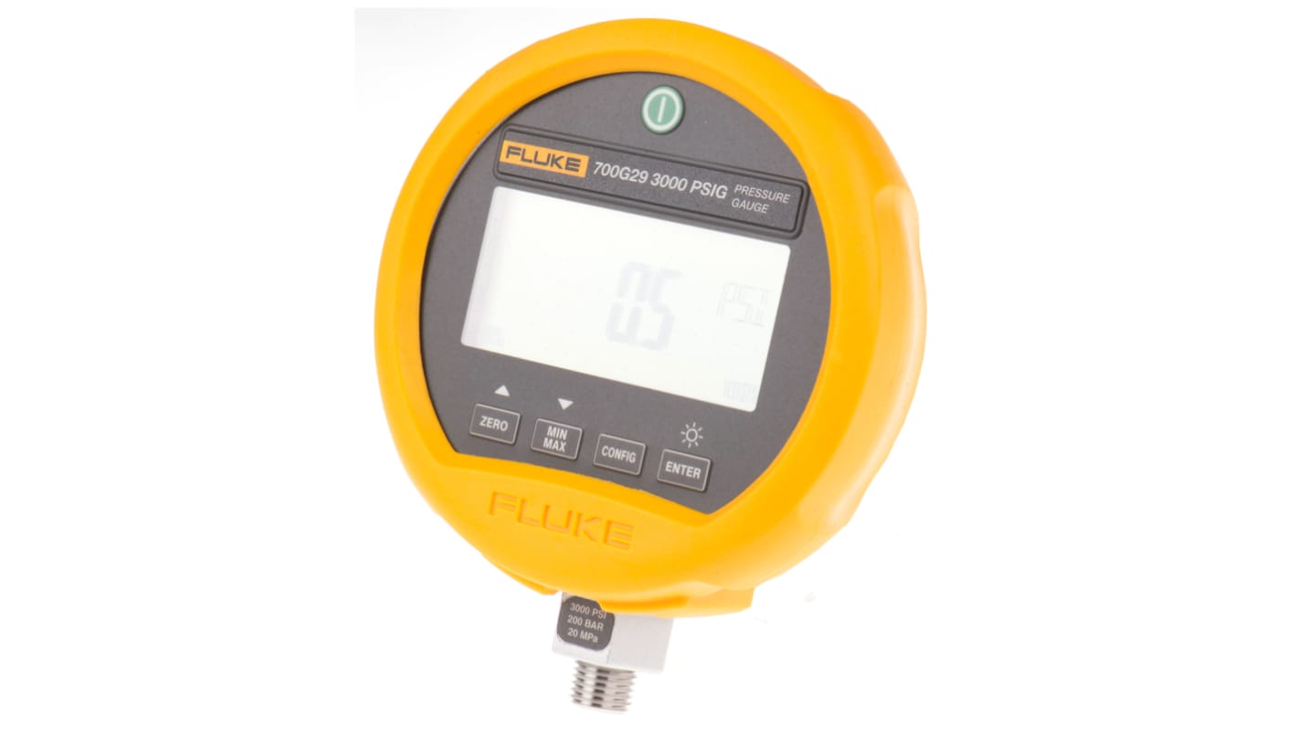 Fluke-700G29 | Manómetro Fluke, -0.97bar → 200bar, ±0.05%, conexión G 1 ...