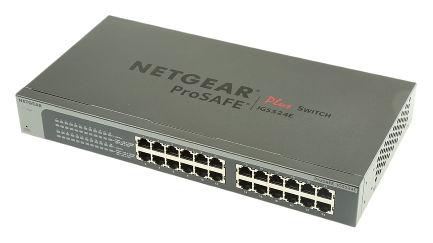 JGS524E-100UKS | Netgear 24 Port Network Switch | RS