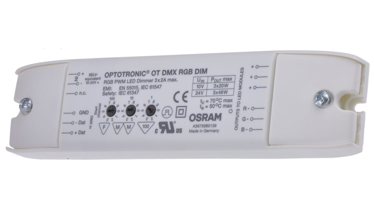 OT DMX RGB DIM | Osram OPTOTRONIC OT DIM Light Controller | RS