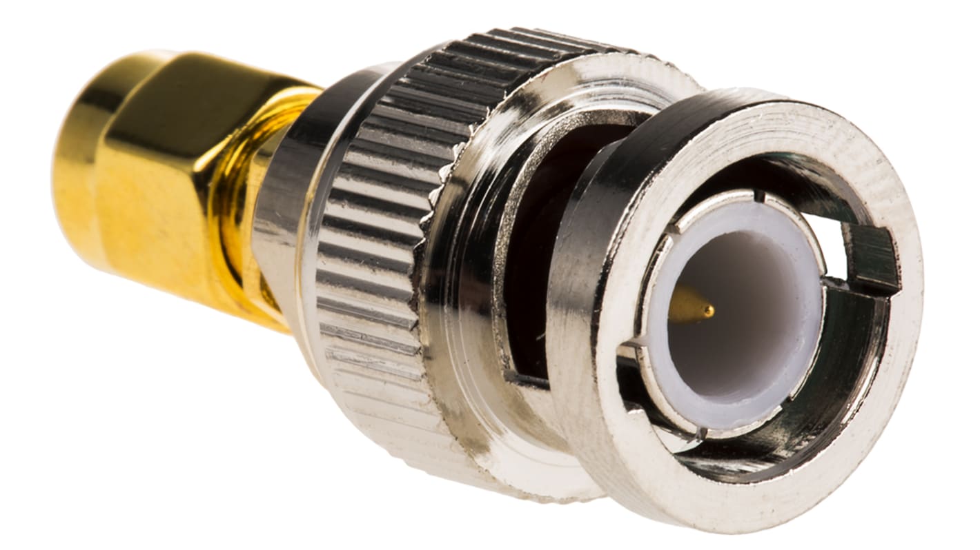ADP-SMAM-BNCM | Adattatore RF RF Solutions, da SMA maschio a BNC Maschio, 50Ω | RS