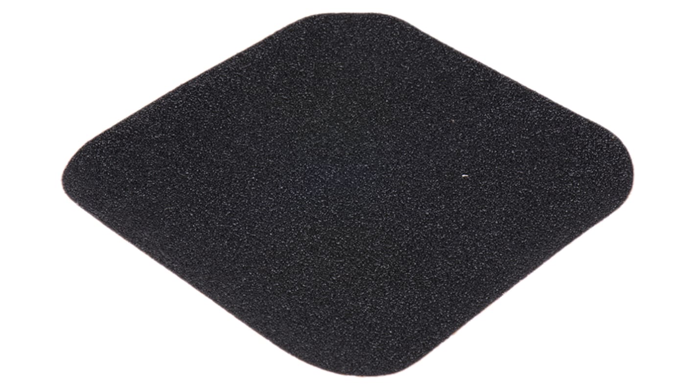 RS PRO Black Anti-slip Tile Polymer Anti-Slip Tile, Solid Finish 140mm ...