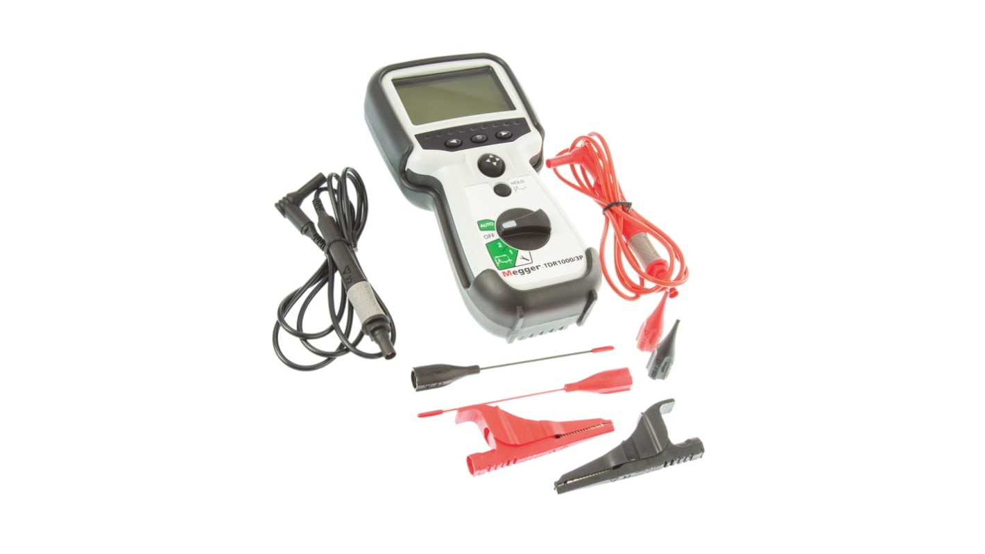 1001-789 | Megger TDR1000/3P Time Domain Reflectometers, 5000m | RS