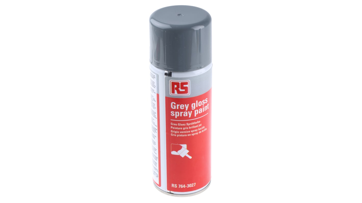 RS PRO 400ml Grey Gloss Spray Paint | RS