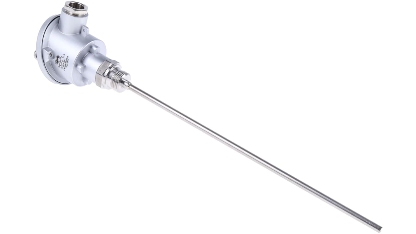 902023/10-380-1003-1-6-300-104/000 | Jumo PT100 Temperature Sensor, 6mm ...