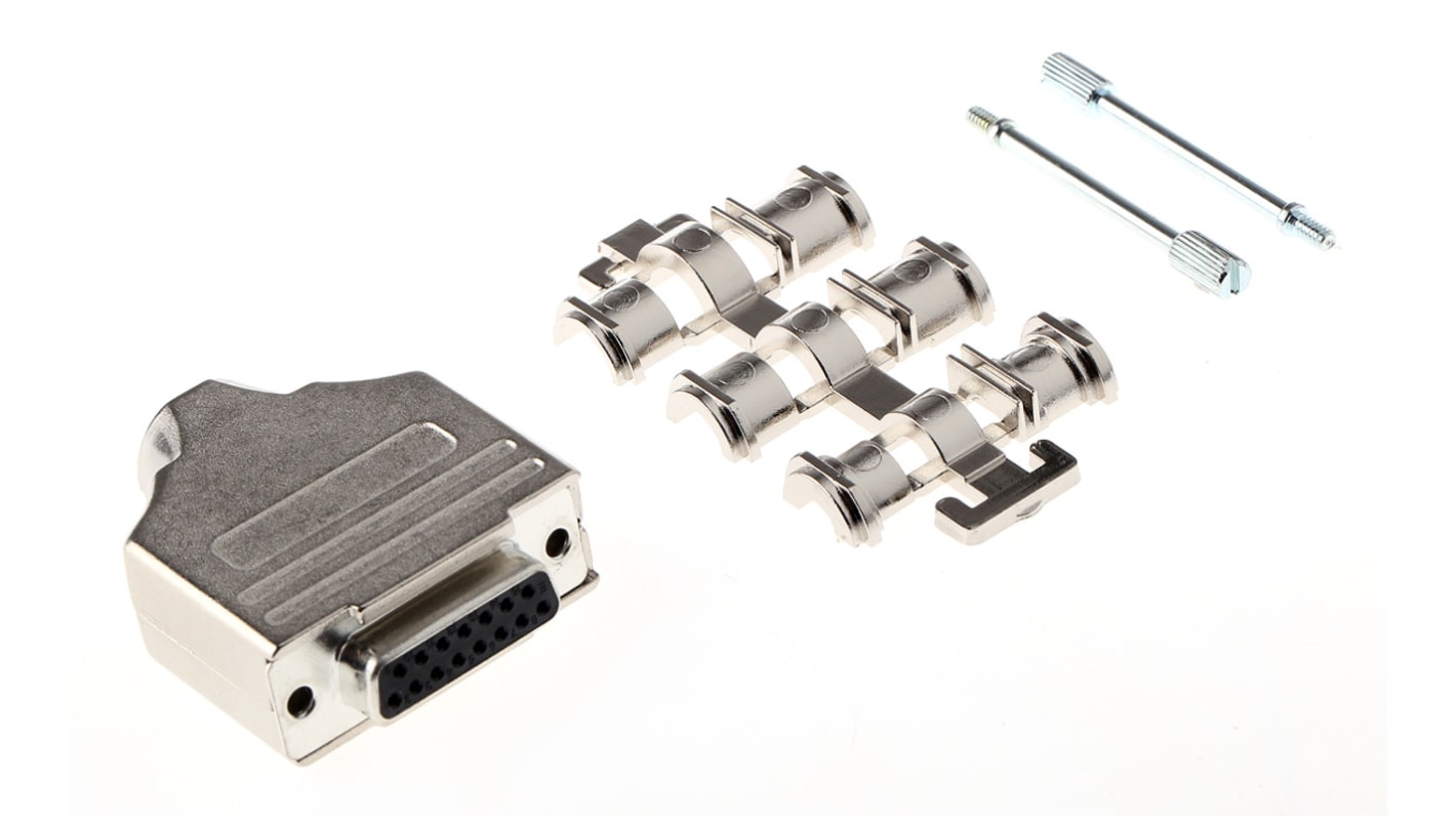 MHDM15-DB15S-K | MH Connectors MHDM 15 Way D-sub Connector | RS