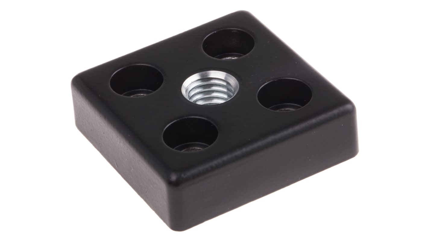 RS PRO M10, M5 Thread Base Plate, 5mm Groove | RS