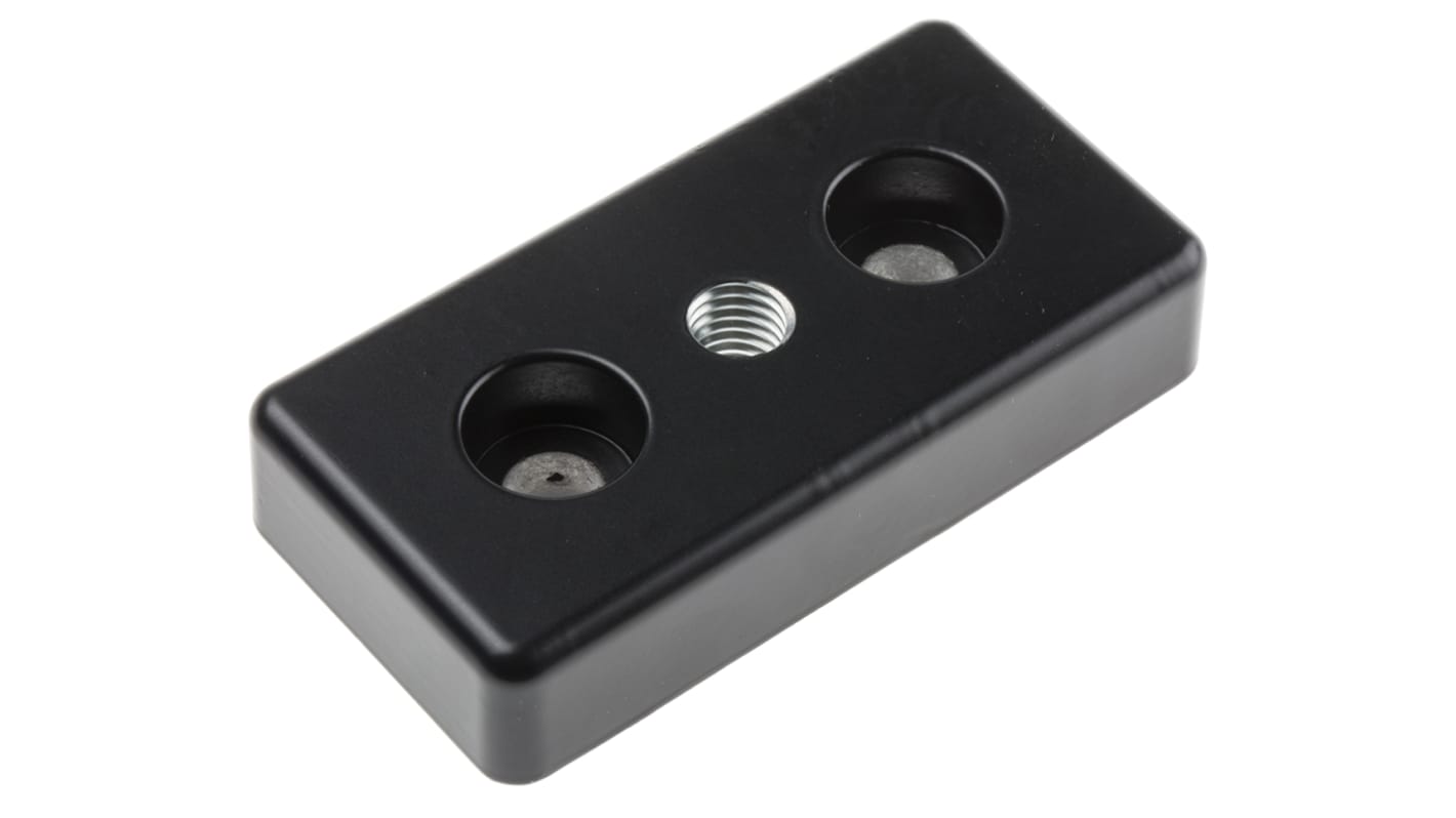 RS PRO M10, M8 Thread Base Plate, 8mm Groove | RS