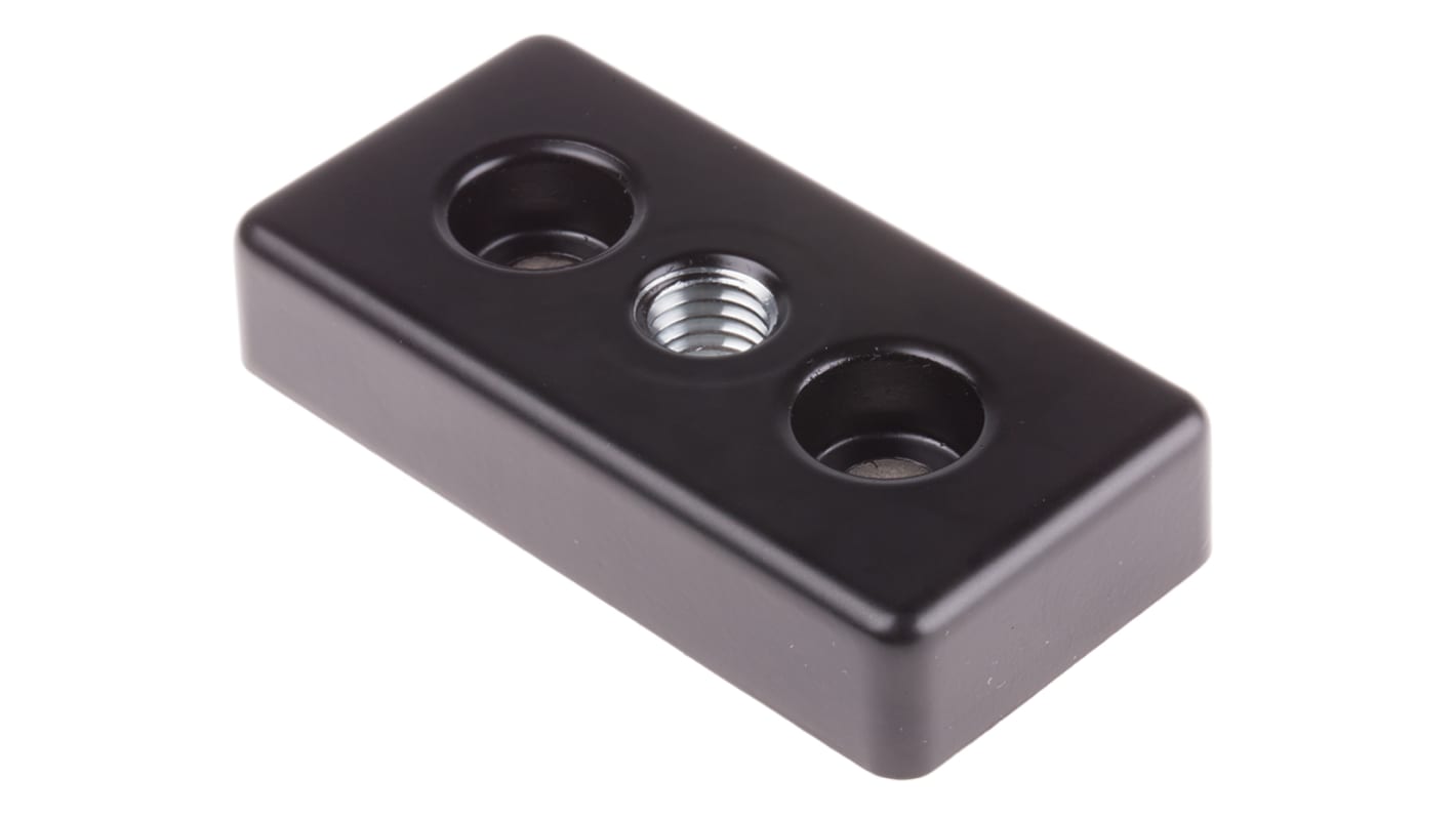 RS PRO M12, M8 Thread Base Plate, 8mm Groove | RS