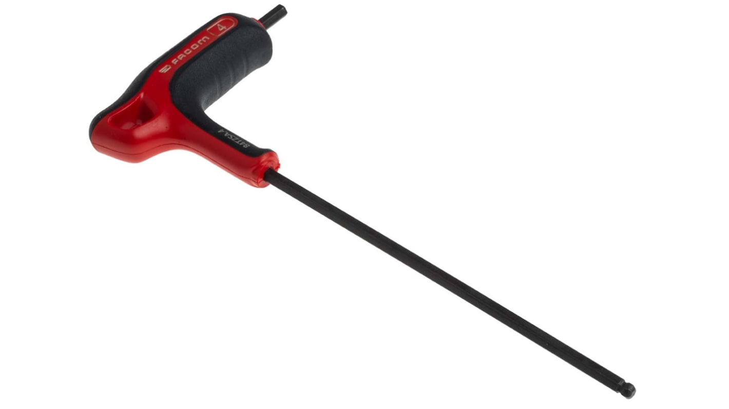 84TZSA.4 | Facom T Shape Metric Hex Key, 4mm | RS