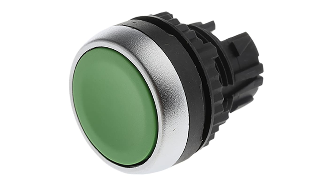 L21AA02 | BACO Green Spring Return Push Button Head, 22mm Cutout, IP66 | RS