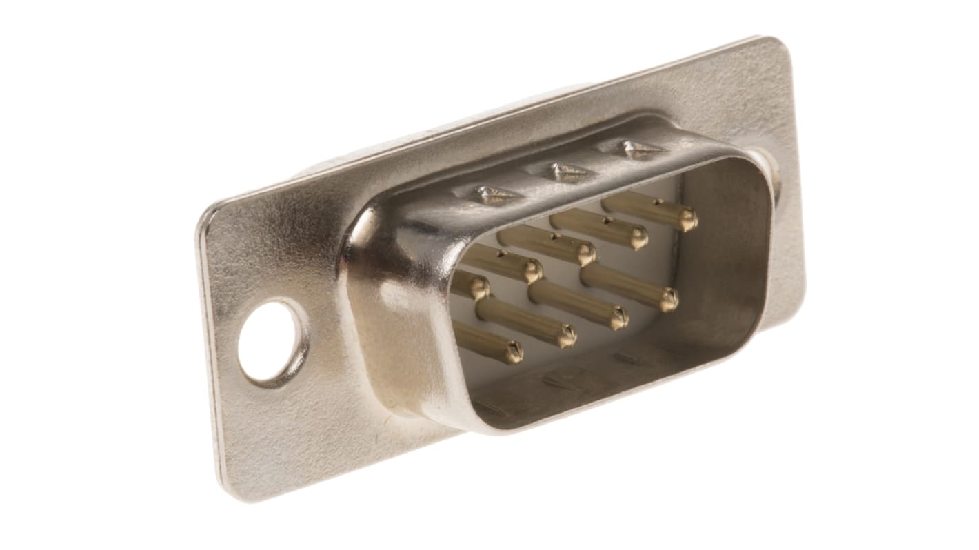 61800924823 | Wurth Elektronik 618 9 Way Cable Mount D-sub Connector ...