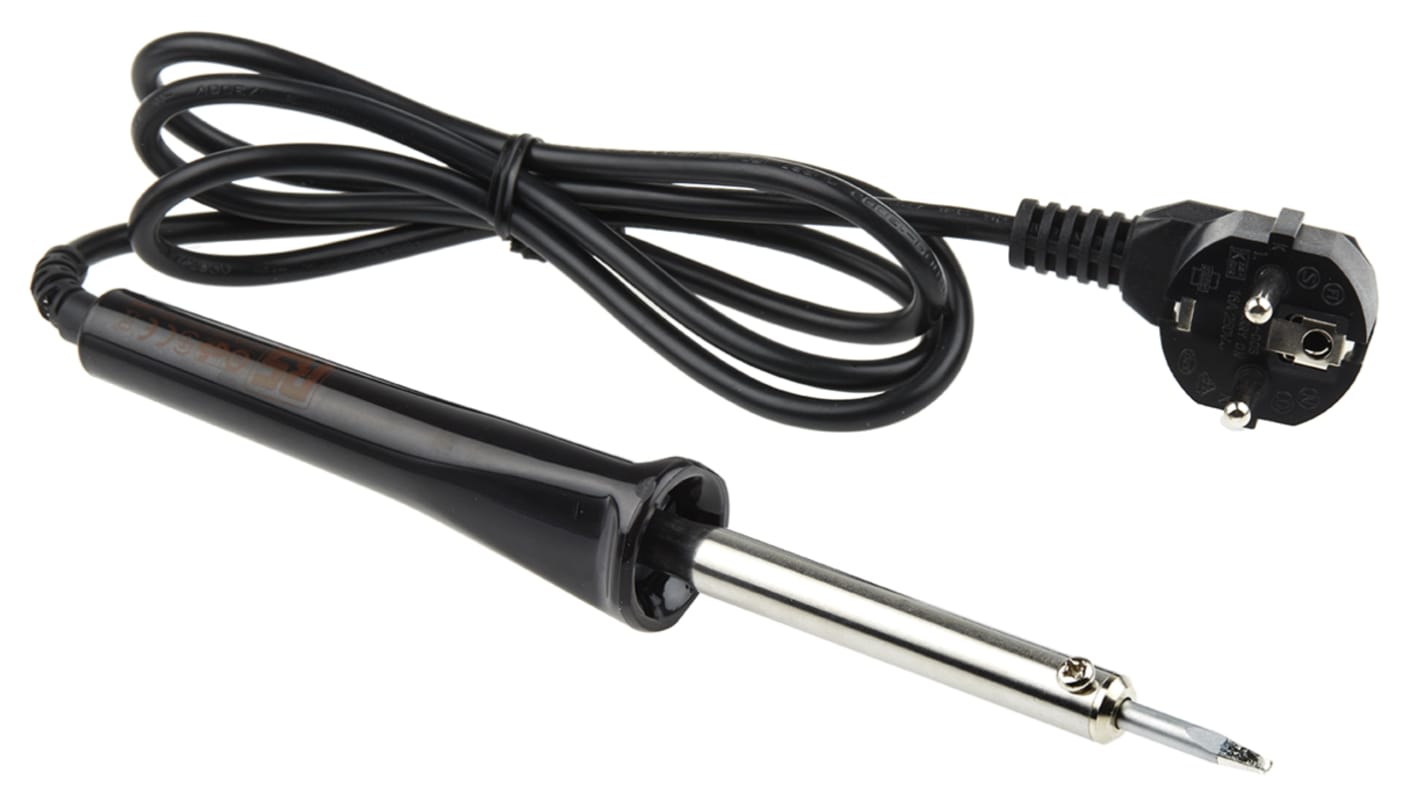 Soldador eléctrico RS PRO KD-40, 230V, 40W, Tipo F - Conector Schuko | RS