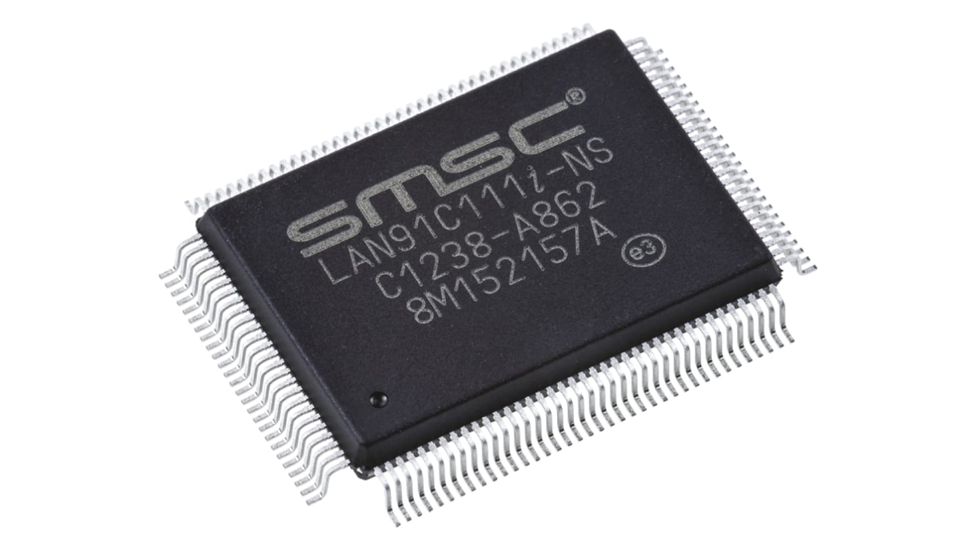 Microchip LAN91C111I-NS, Ethernet Controller, 10Mbps MII, ISA, 3.3 V ...