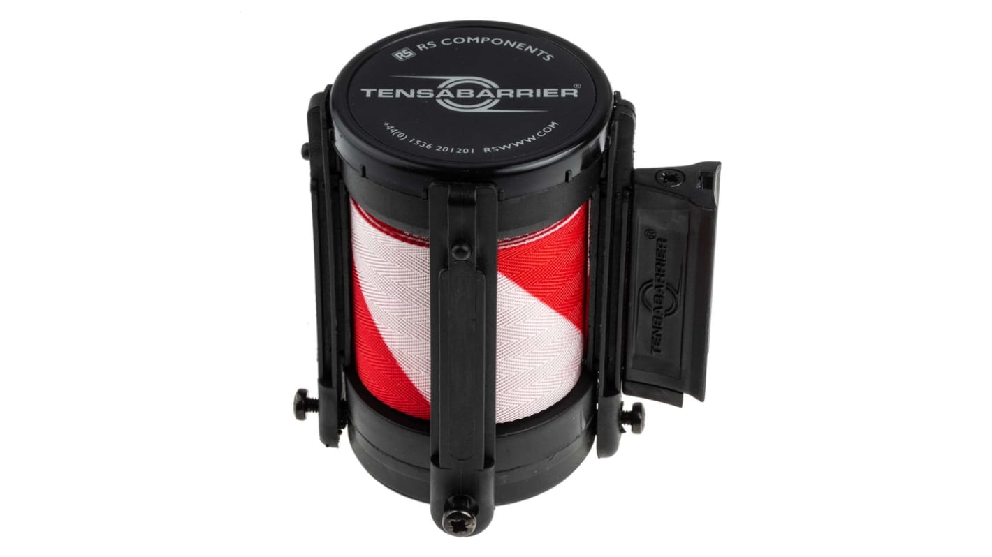 CAS-MAX-D3 | Tensator Red & White PET Retractable Barrier, 3.65m | RS