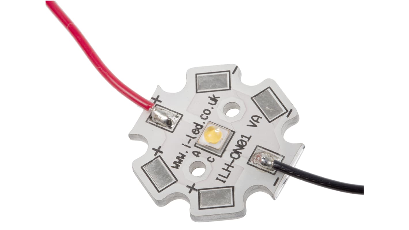 ILS ILH-OO01-WMWH-SC211-WIR200., OSLON Square 1+ PowerStar LED Array, 1 ...