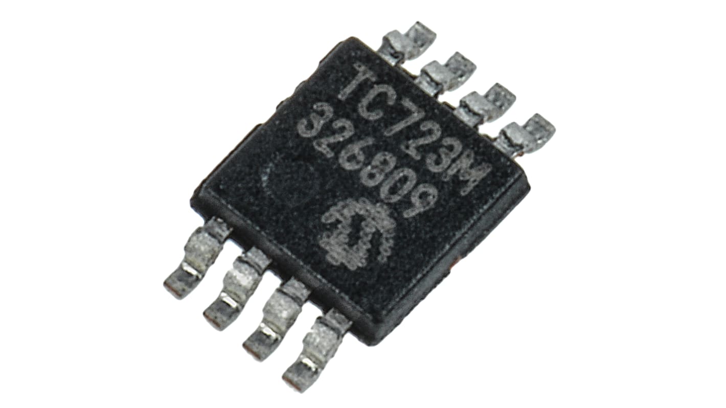 Sensor de temperatura TC72-3.3MUA, 10 bits, encapsulado MSOP 8 pines ...