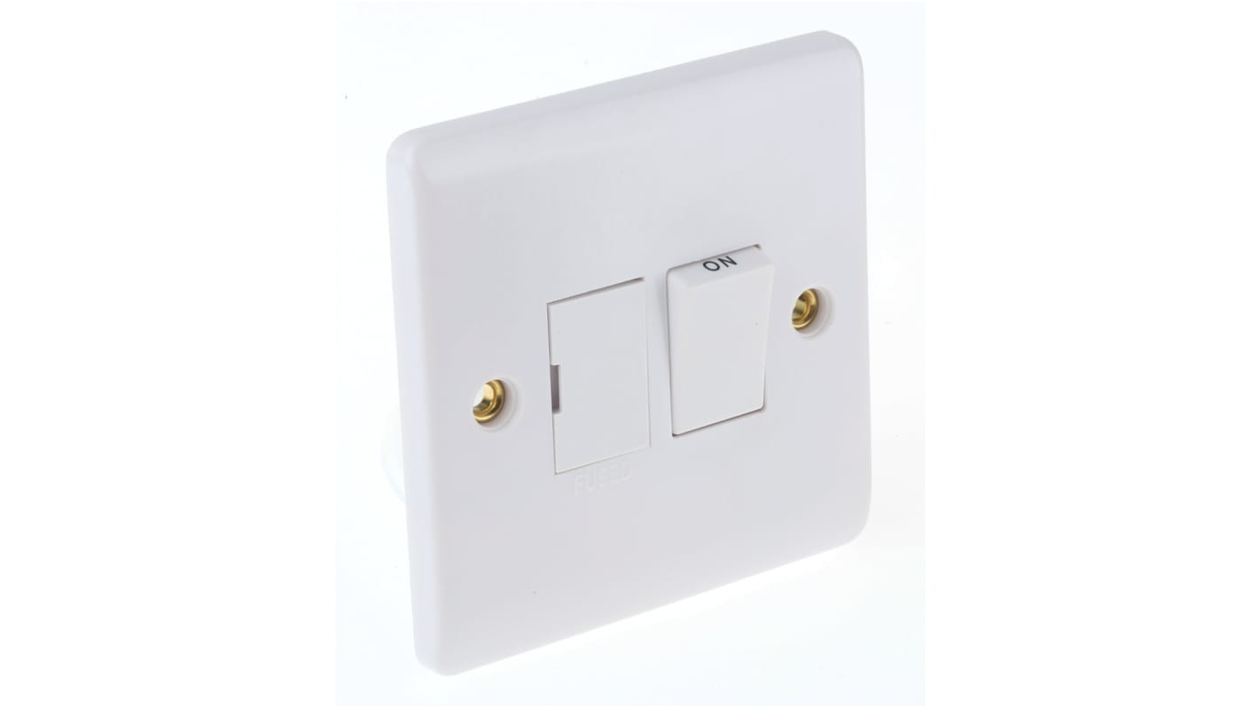 RS PRO 13A, 2 Gang Switched Fused Spur | RS