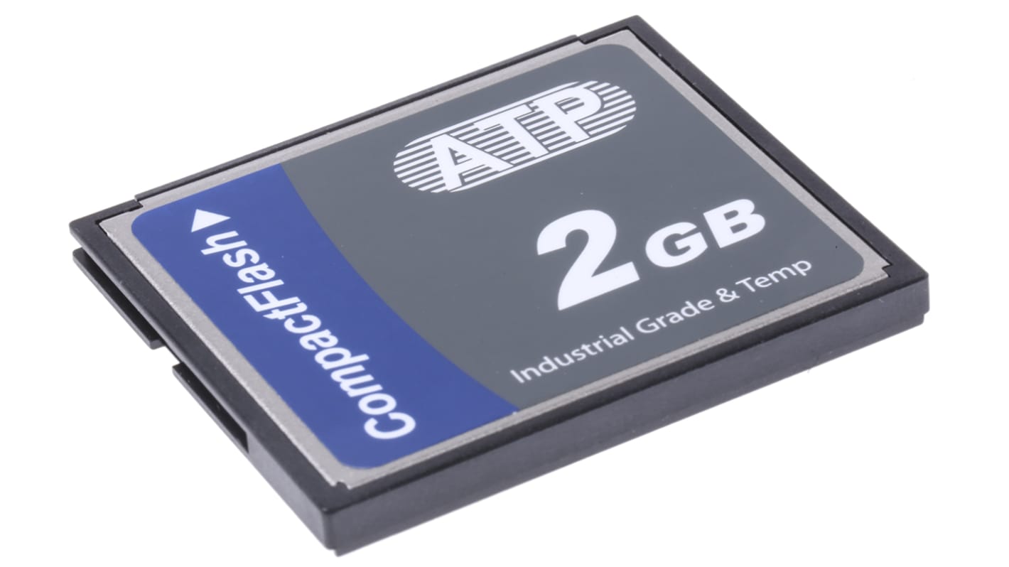 AF2GCFI-TADXP | ATP CompactFlash Industrial 2 GB SLC Compact Flash Card ...