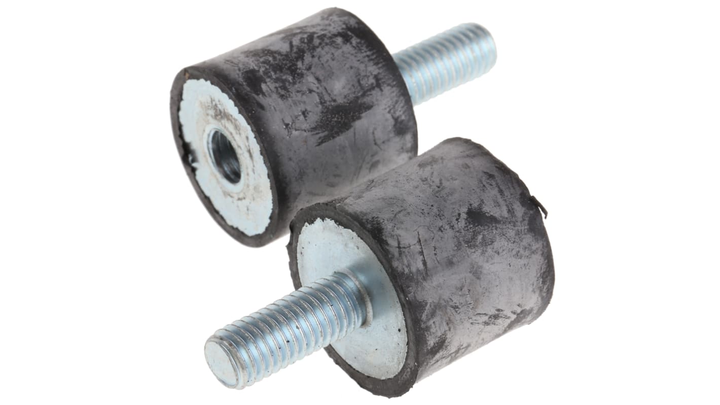 2522VD20-45 | FIBET M8 Anti Vibration Mount, Male to Female Bobbin with ...