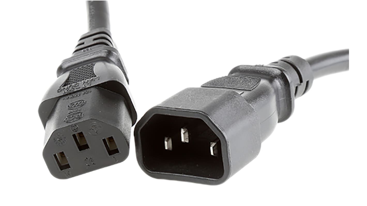 AP9890 | APC IEC C13 Socket to IEC C14 Plug Power Cord | RS