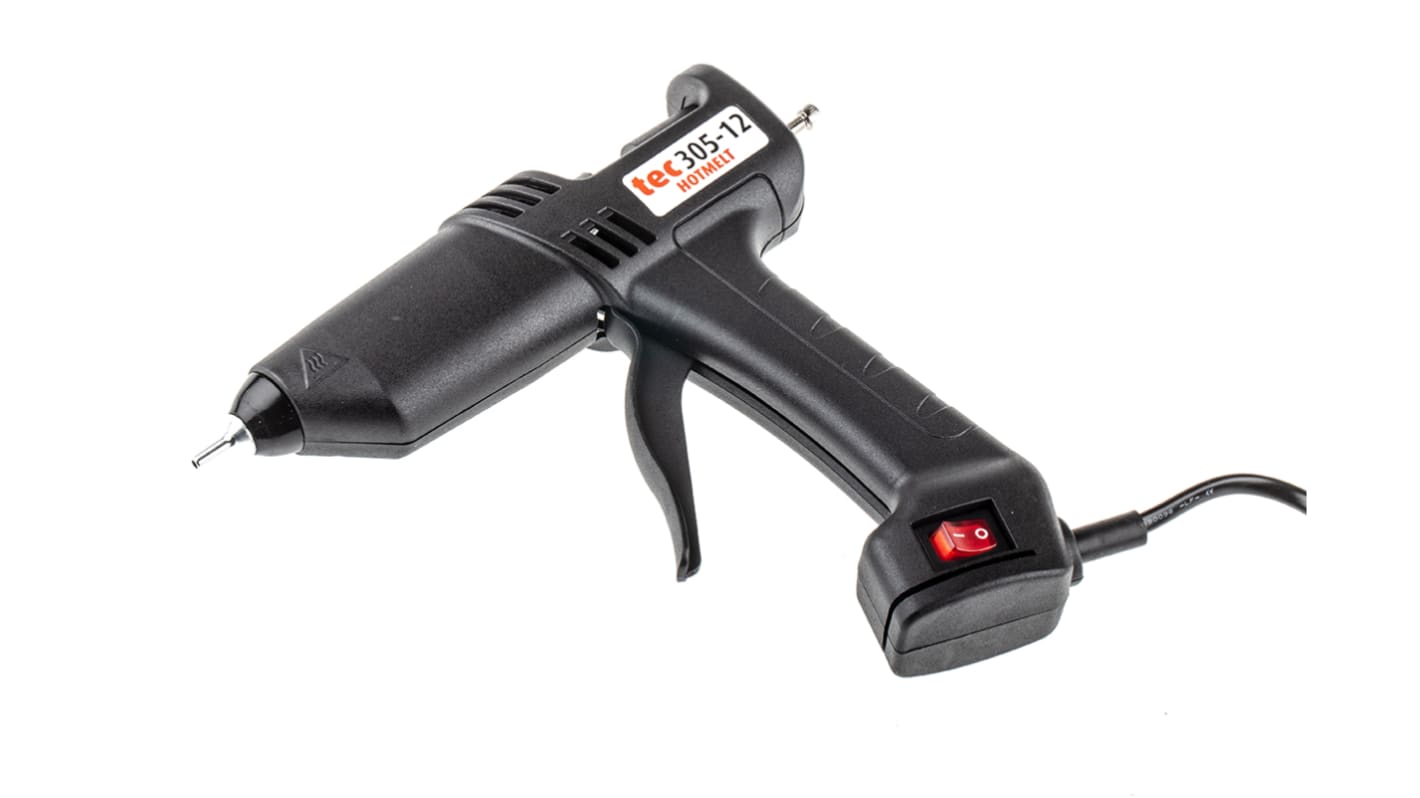 TEC 305 | Power Adhesives 12mm 150W Corded Glue Gun, Euro Plug | RS