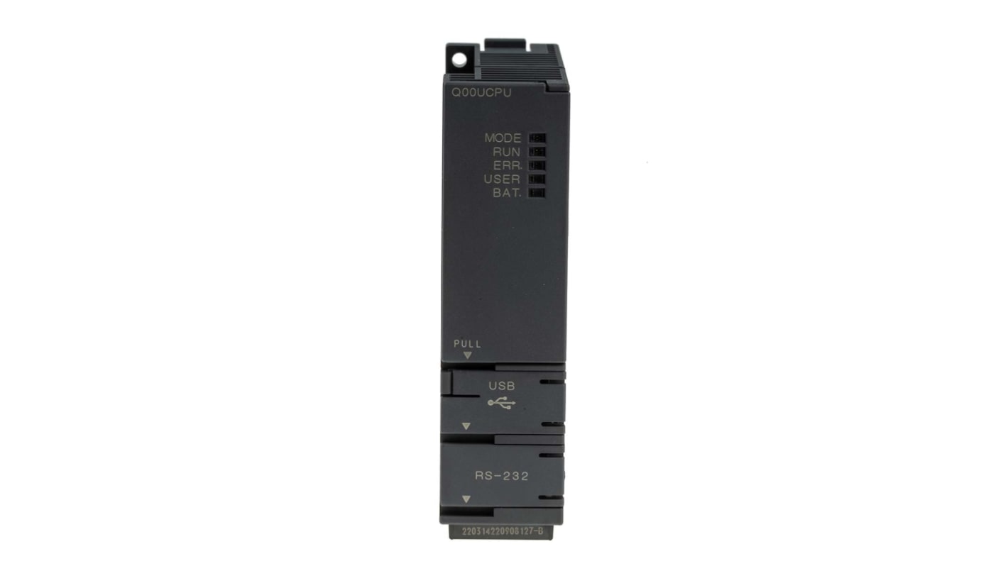Mitsubishi Electric Q 系列系列 PLC CPU, 1024路, 8192路, 以太网网络, Q00UCPU | RS