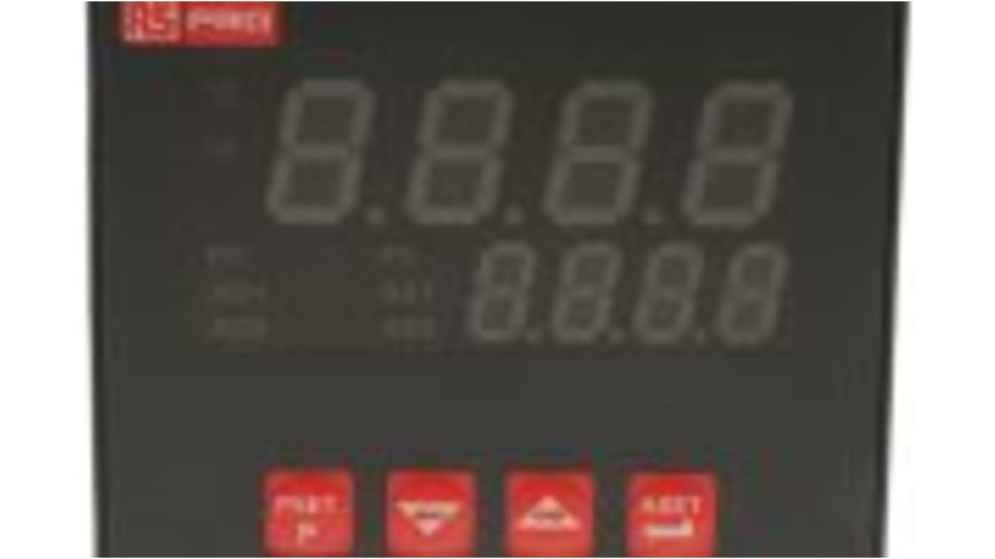 RS PRO Panel Mount PID Temperature Controller, 72 x 72mm, 3 Output SSR ...