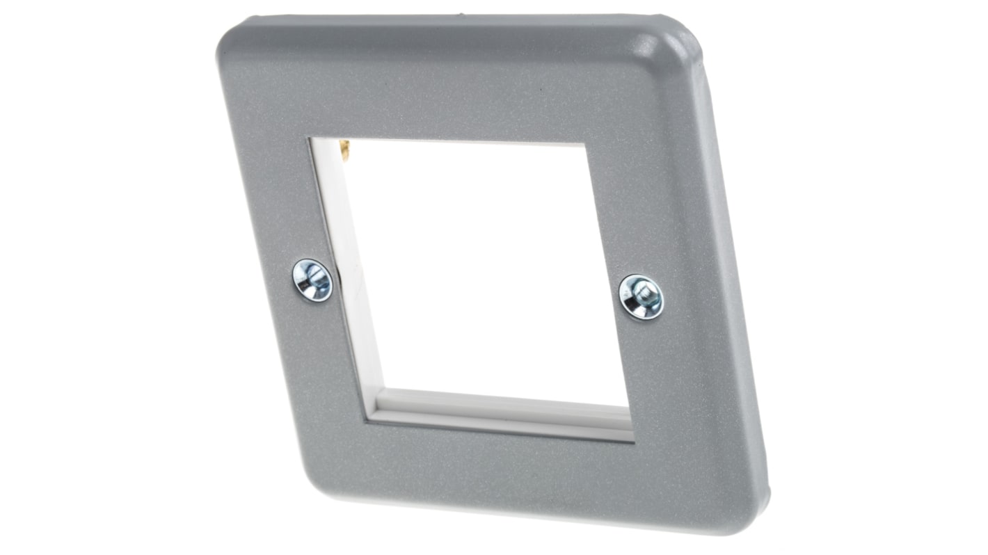 K182ALM | MK Electric Grey 1 Gang Light Switch Cover | RS
