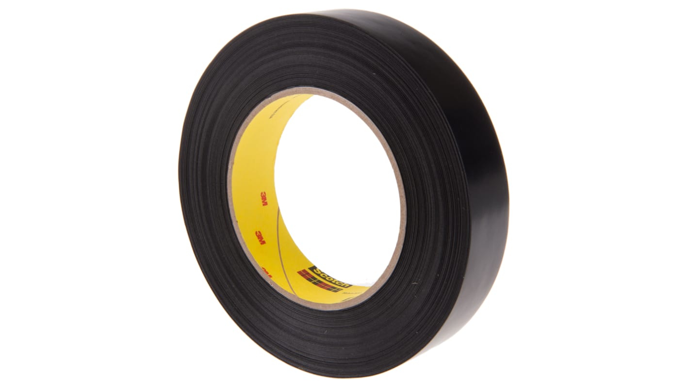 3M 472 Black Vinyl 33m Vinyl Tape, 0.26mm Thickness | RS