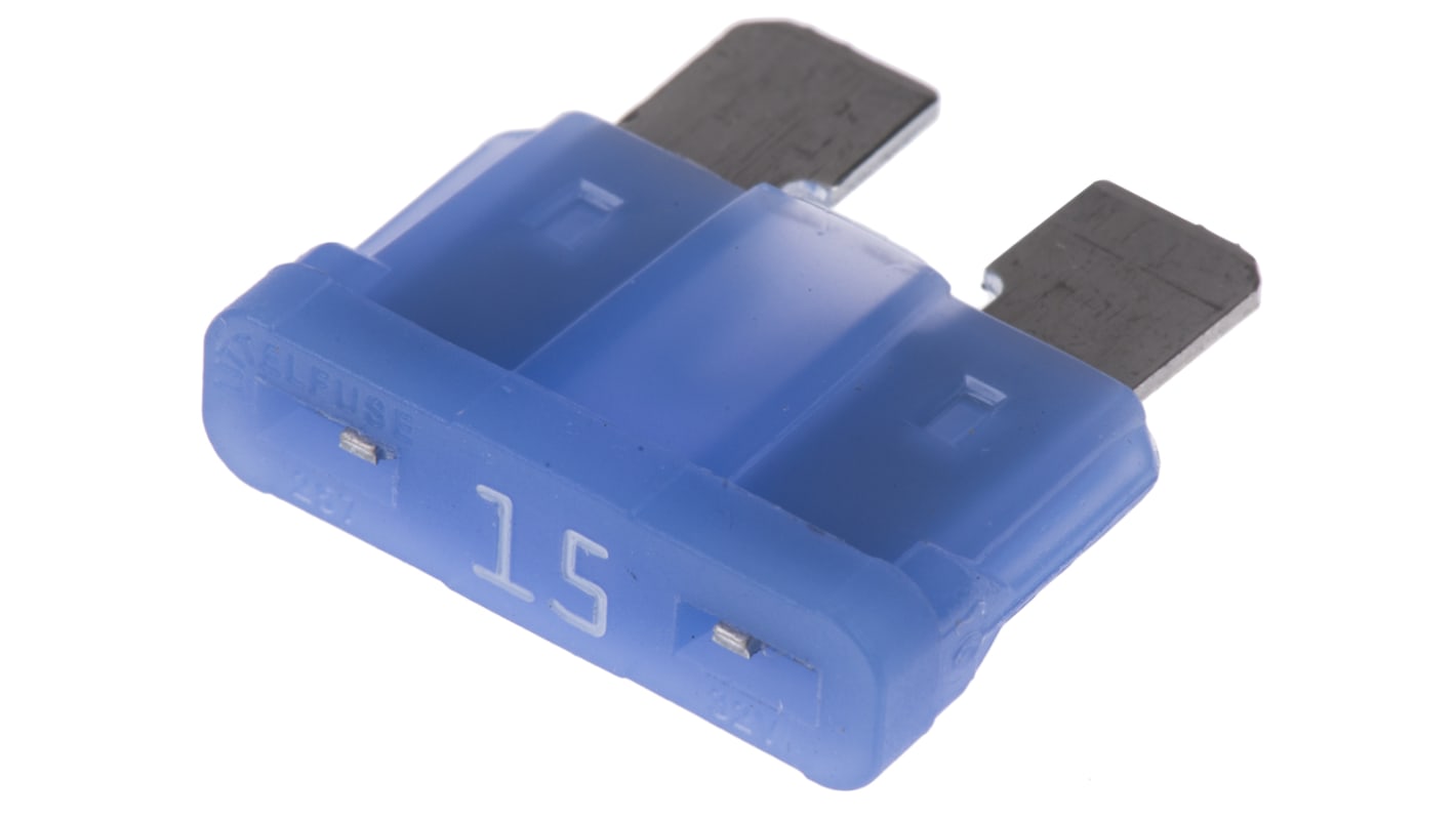 0287015.PXCN | Littelfuse 15A Blue Blade Car Fuse, 32V dc | RS
