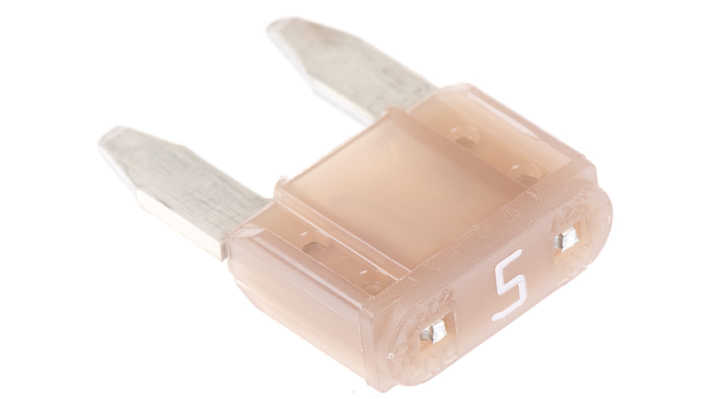 0297005.WXNV | Littelfuse 5A Brown Blade Car Fuse, 32V dc | RS