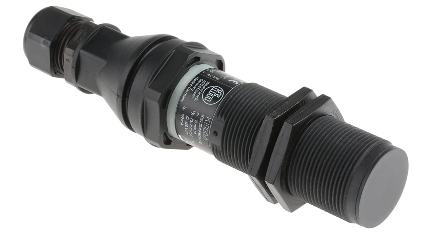KI000A | ifm electronic Capacitive Barrel-Style Proximity Sensor, M30 x ...