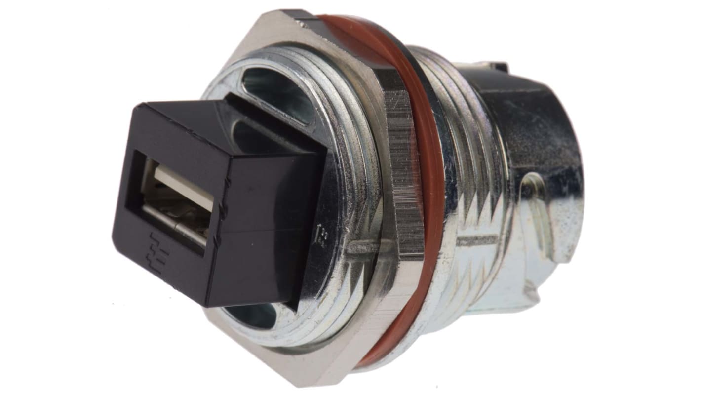 2058365-1 | TE Connectivity Straight, Panel Mount, Socket Type B 2.0 ...