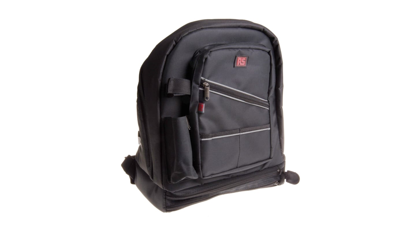 RS PRO Polyester Backpack with Shoulder Strap 340mm x 220mm x 410mm | RS