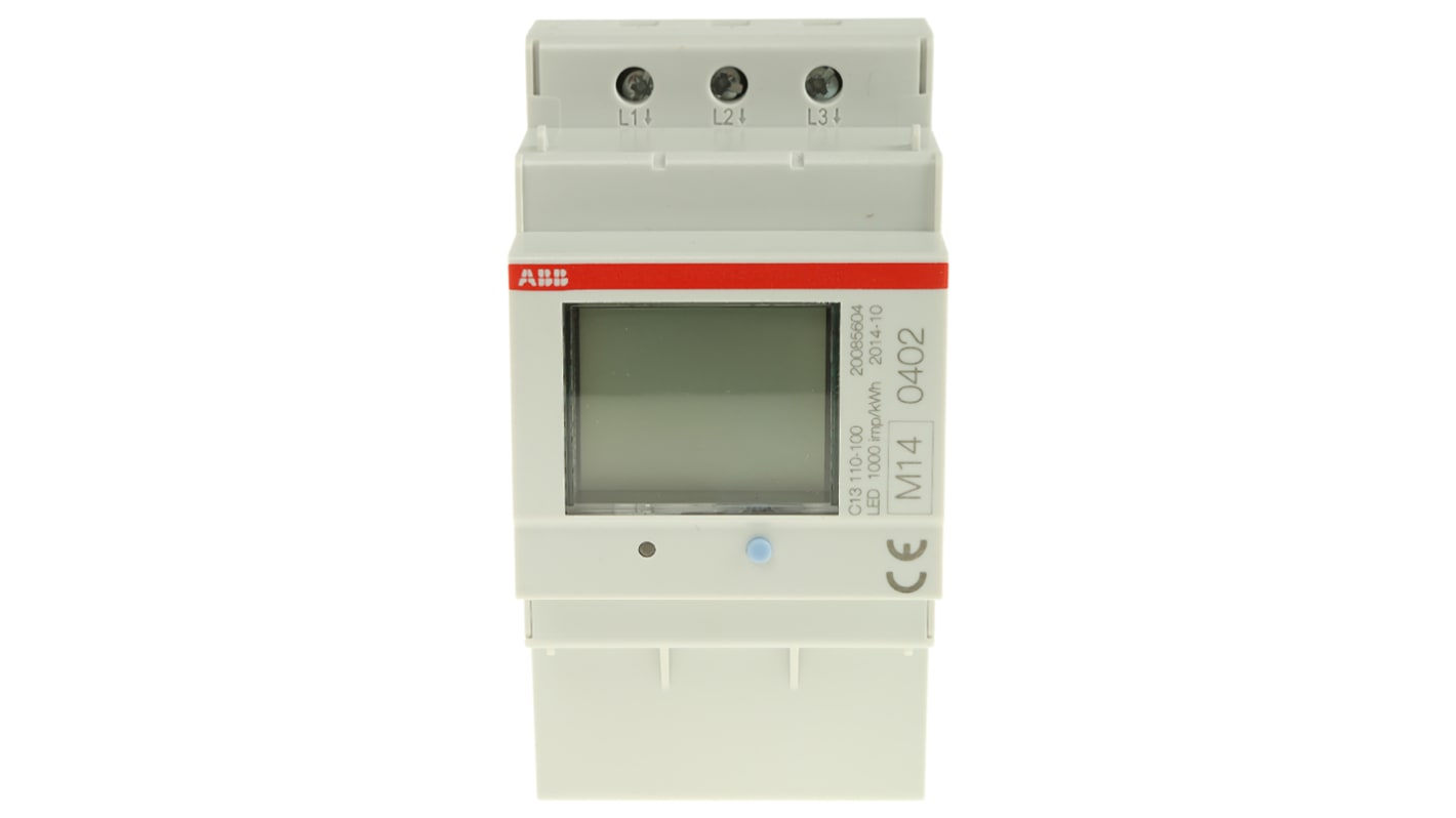 2CMA100191R1000 | 電力計 ABB LCD 6桁 C13シリーズ | RS
