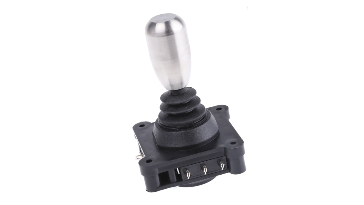 7D1ZAJ1500 | Apem 1-Axis Joystick Stainless Steel, IP67 250V | RS