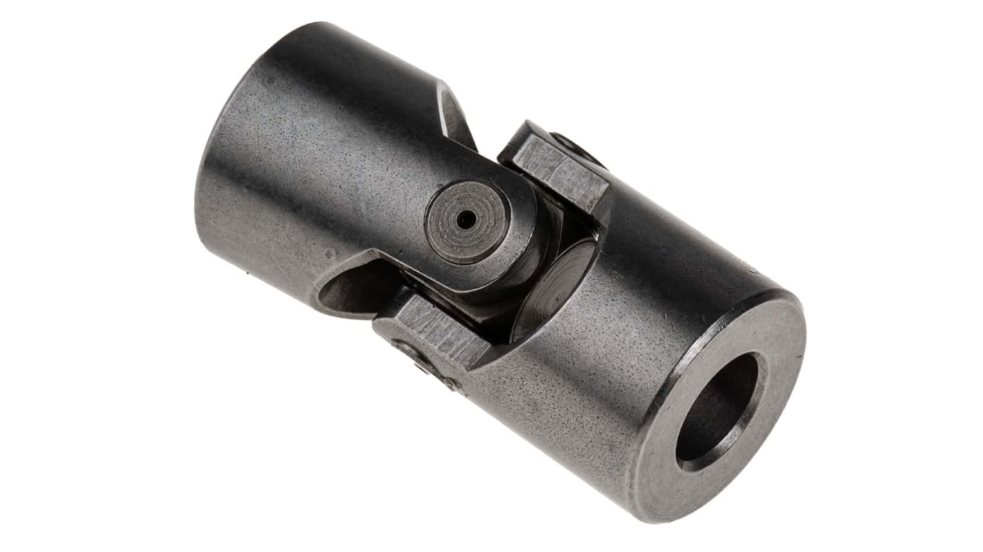 RS PRO Universal Joint, Single, Plain, Bore 10mm, 48mm Length | RS